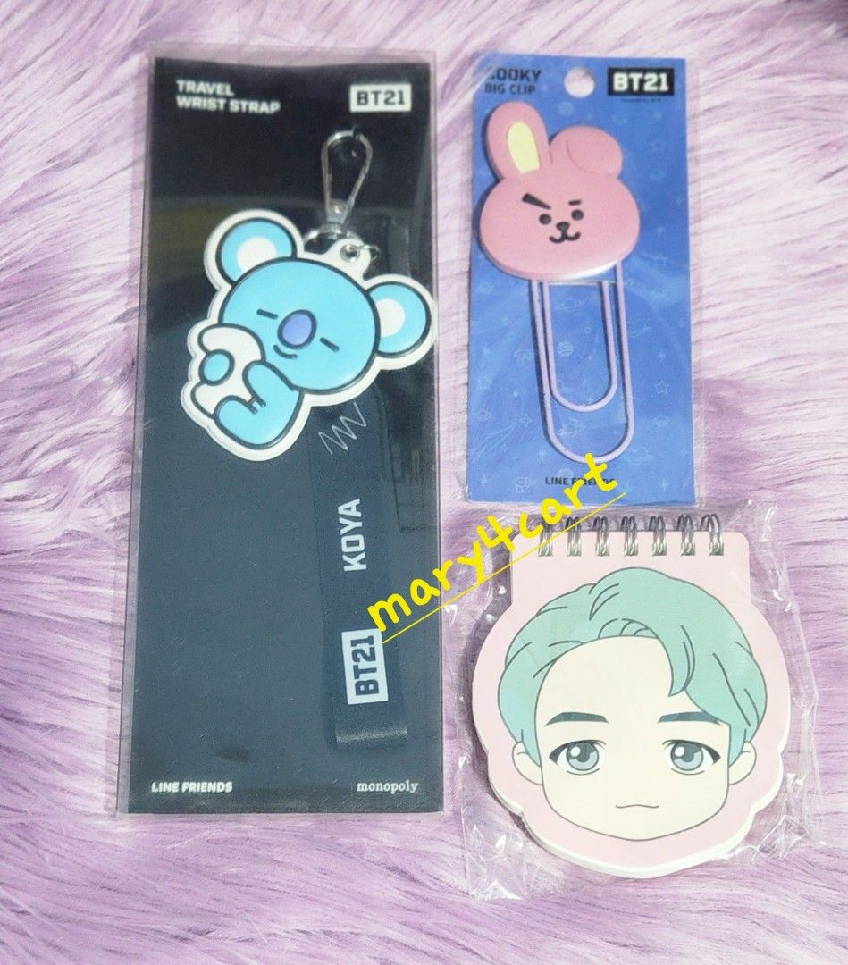 BTS RANDOM MERCH BT21 & TINY TAN, Hobbies & Toys, Memorabilia ...