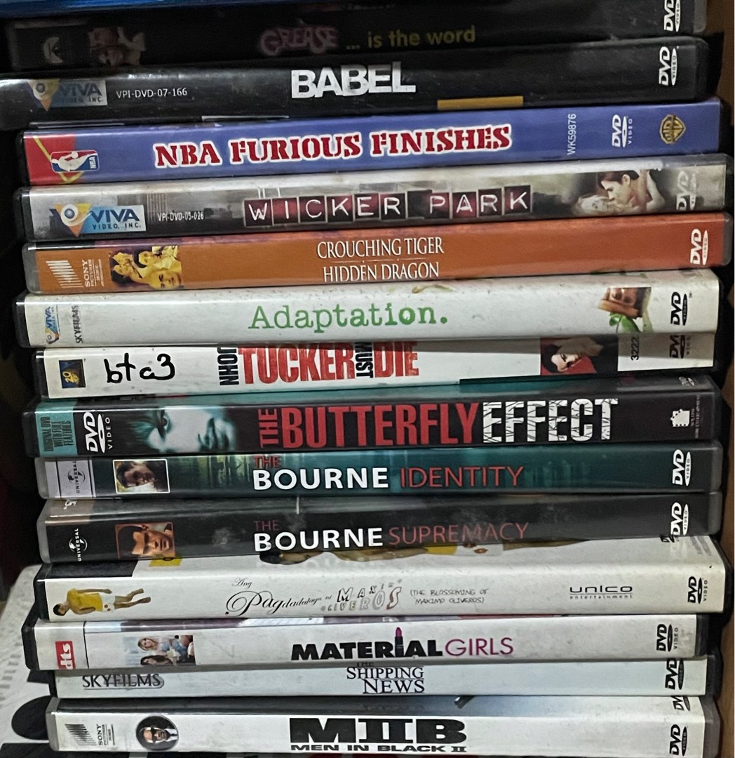Bundle of 13 Original DVDs, Hobbies & Toys, Music & Media, CDs & DVDs ...