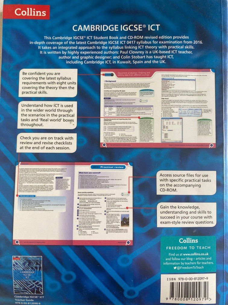 Cambridge IGCSE ICT (student book), Hobbies & Toys, Books & Magazines ...