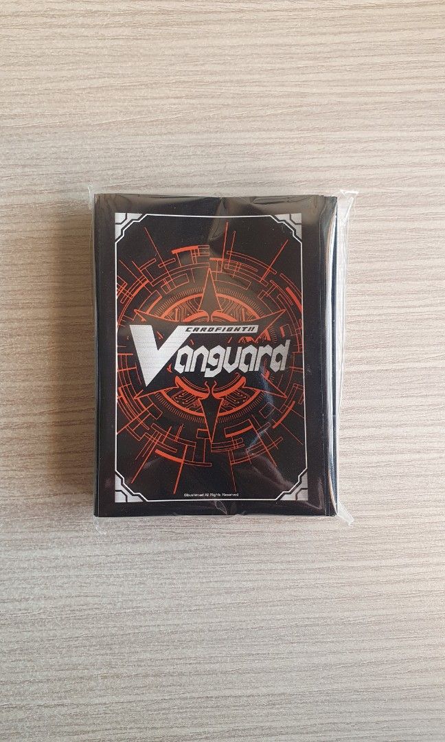 Cardfight Vanguard Red Logo Card Sleeves, Hobbies & Toys, Toys & Games ...