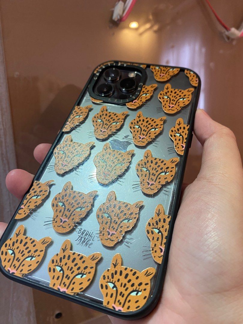 Casetify Leopards Case for 12 pro max, Mobile Phones & Gadgets, Mobile & Gadget Accessories ...