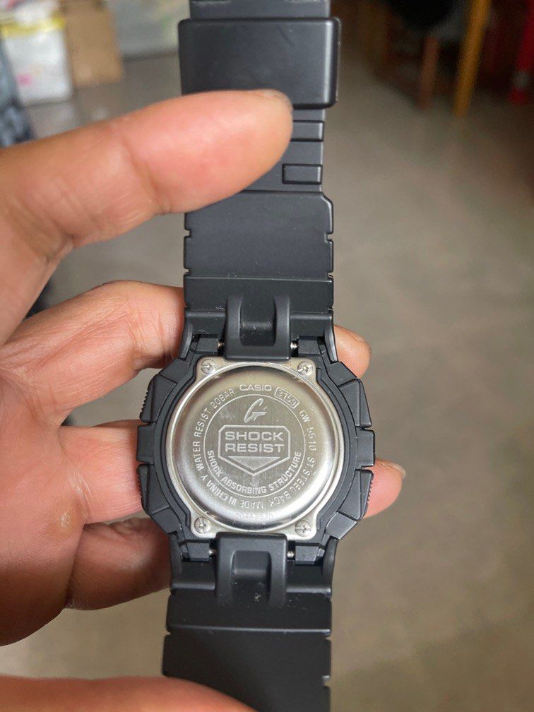 Casio GW-5510 大表面正方 G-SHOCK, 名牌, 手錶 - Carousell