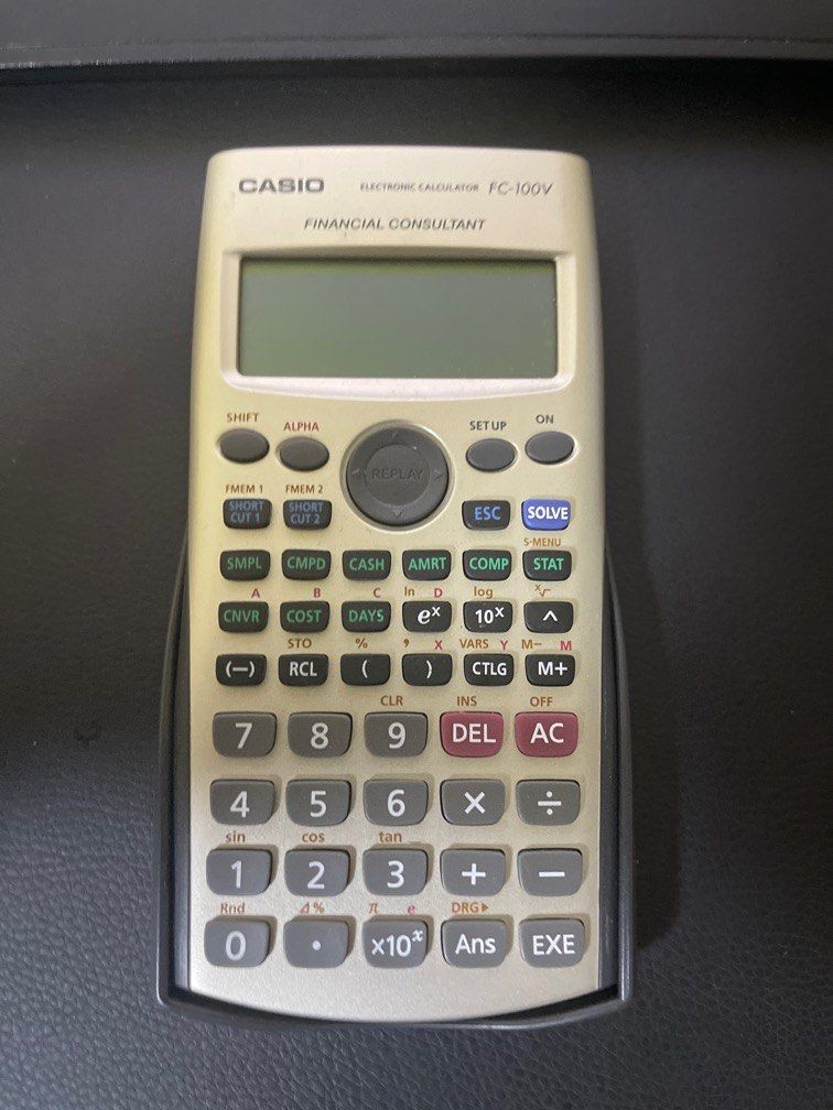 Casio Scientific Calculator FC-100V, Computers & Tech, Office ...