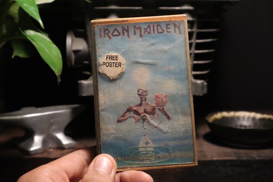 Cassette Iron Maiden Seventh Son Of A Seventh Son Hobbies And Toys Music And Media Cds And Dvds