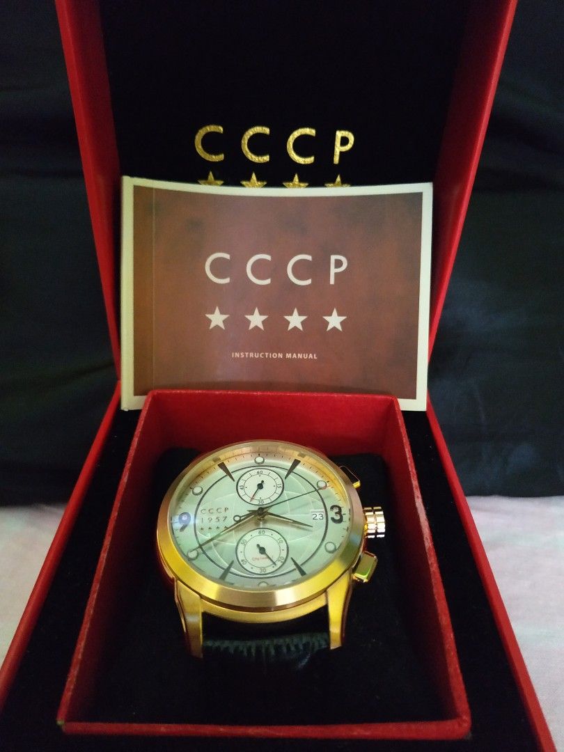CCCP SPUTNIK CHRONOGRAPH QUARTZ WATCH. LIMITED EDITION., Men's Fashion ...