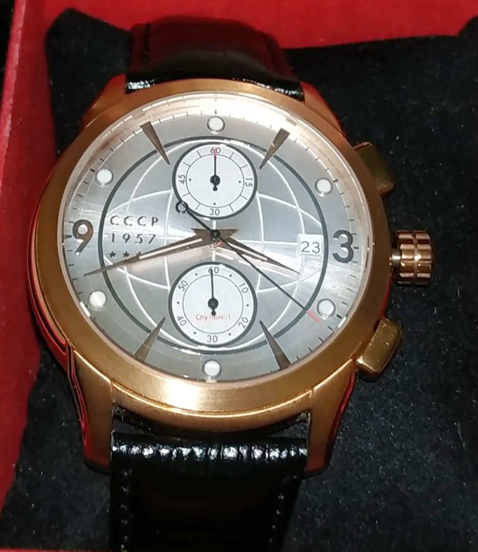 CCCP SPUTNIK CHRONOGRAPH QUARTZ WATCH. LIMITED EDITION., Men's Fashion ...