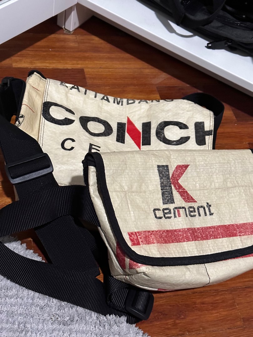 Cement Bag Sling, Men's Fashion, Bags, Sling Bags on Carousell