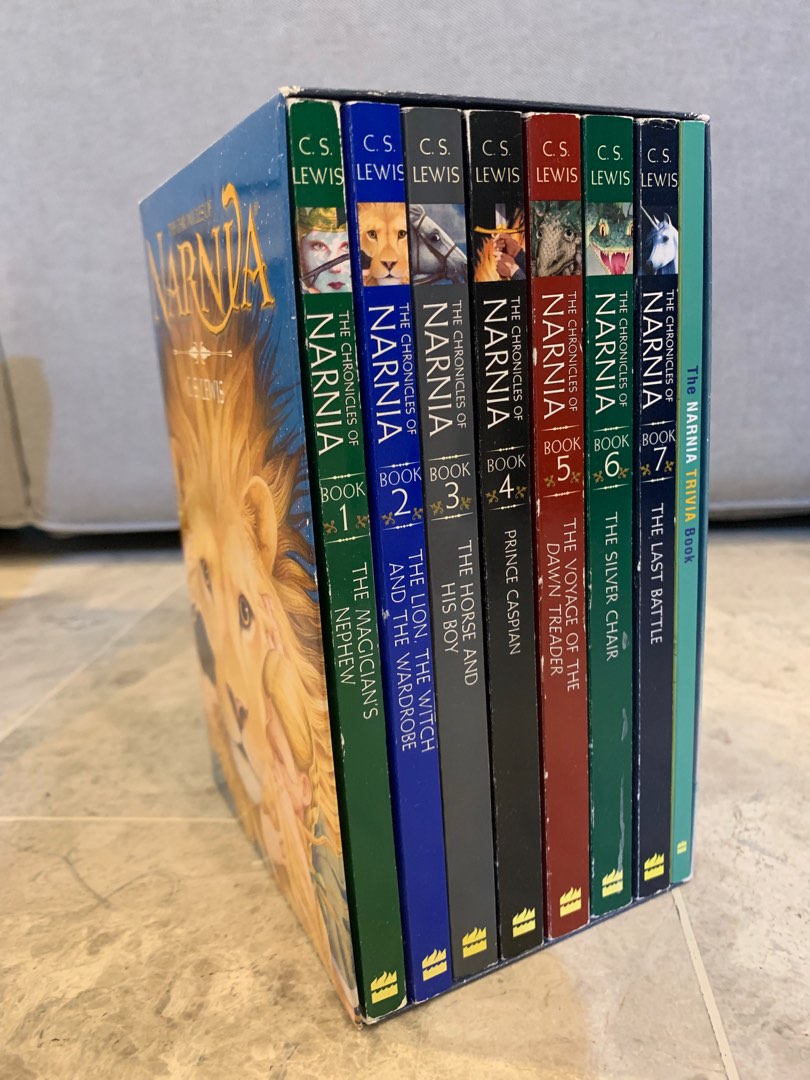 Chronicles of Narnia boxset, Hobbies & Toys, Books & Magazines, Fiction ...
