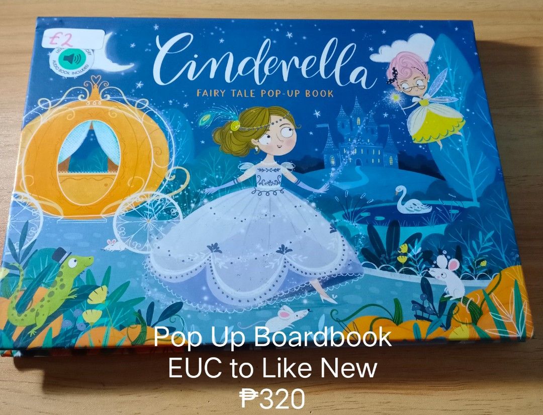 Cinderella Fairytale Pop Up Book, Hobbies & Toys, Books & Magazines, Children's Books on Carousell