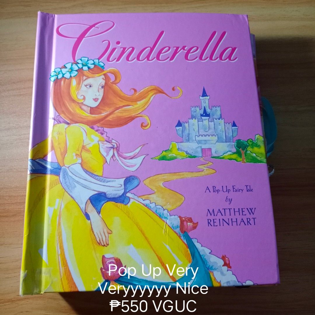 Cinderella Pop Up 3D, Hobbies & Toys, Books & Magazines, Children's ...