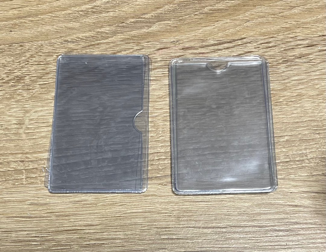 CLEAR CARD CASING, Hobbies & Toys, Stationery & Craft, Stationery ...