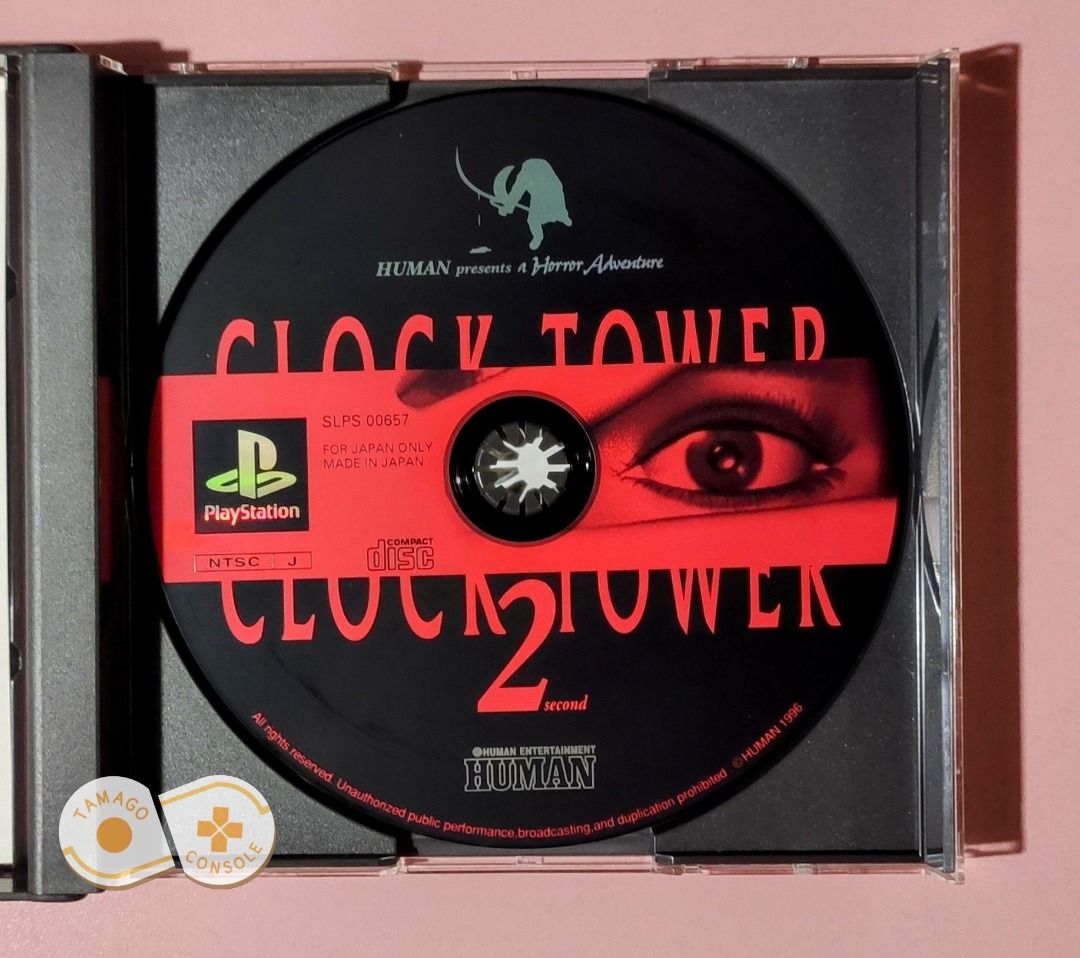 Clock Tower 2 - Genkai e no Road - [PS1 Game] [JAPANESE Language] [CIB ...