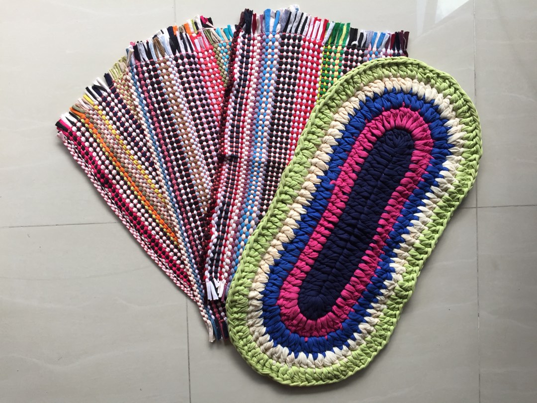 Cloth Floor Mat, Furniture & Home Living, Home Decor, Cushions & Throws ...