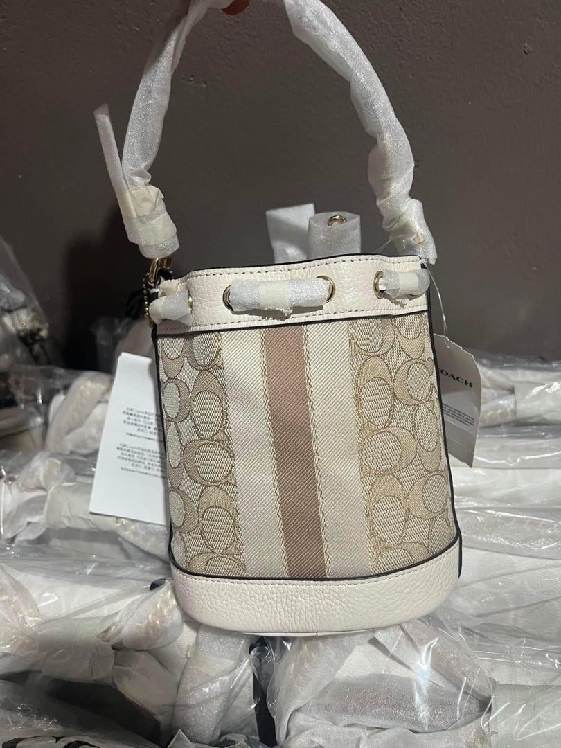 Coach Mini dempsey bucket, Women's Fashion, Bags & Wallets, Cross-body ...