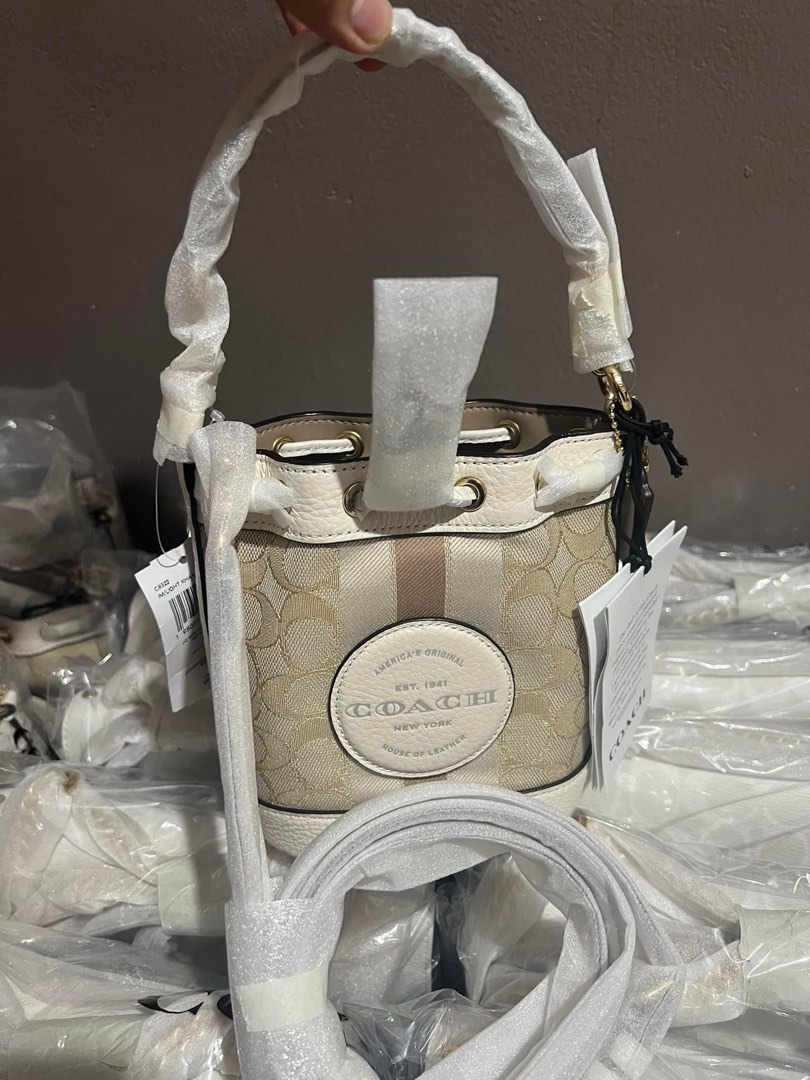 Coach Mini dempsey bucket, Women's Fashion, Bags & Wallets, Cross-body ...