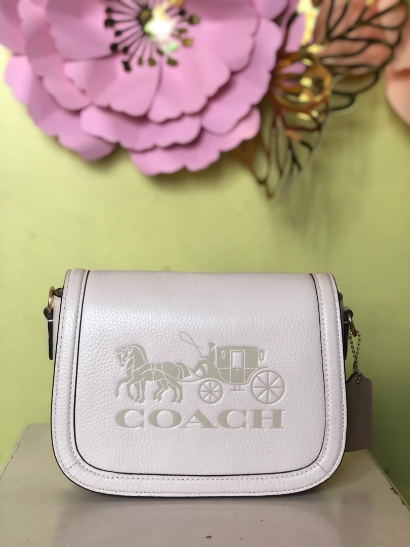 Coach Saddle Bag With Horse And Carriage, Luxury, Bags & Wallets on ...