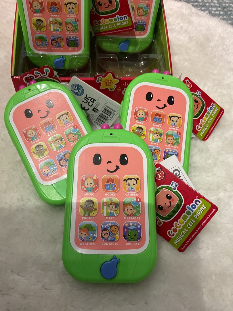 Cocomelon Musical Cellphone, Hobbies & Toys, Toys & Games on Carousell