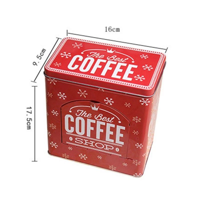 Coffee Storage Tin Box Instant 3-in-1 Nescafe, Furniture & Home Living ...