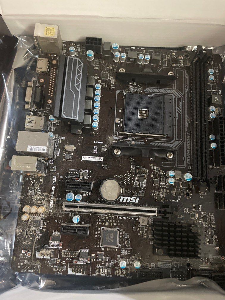 AMD 1600 CPU and Motherboard, 電腦＆科技, 電腦周邊及配件, 電腦周邊產品 - Carousell