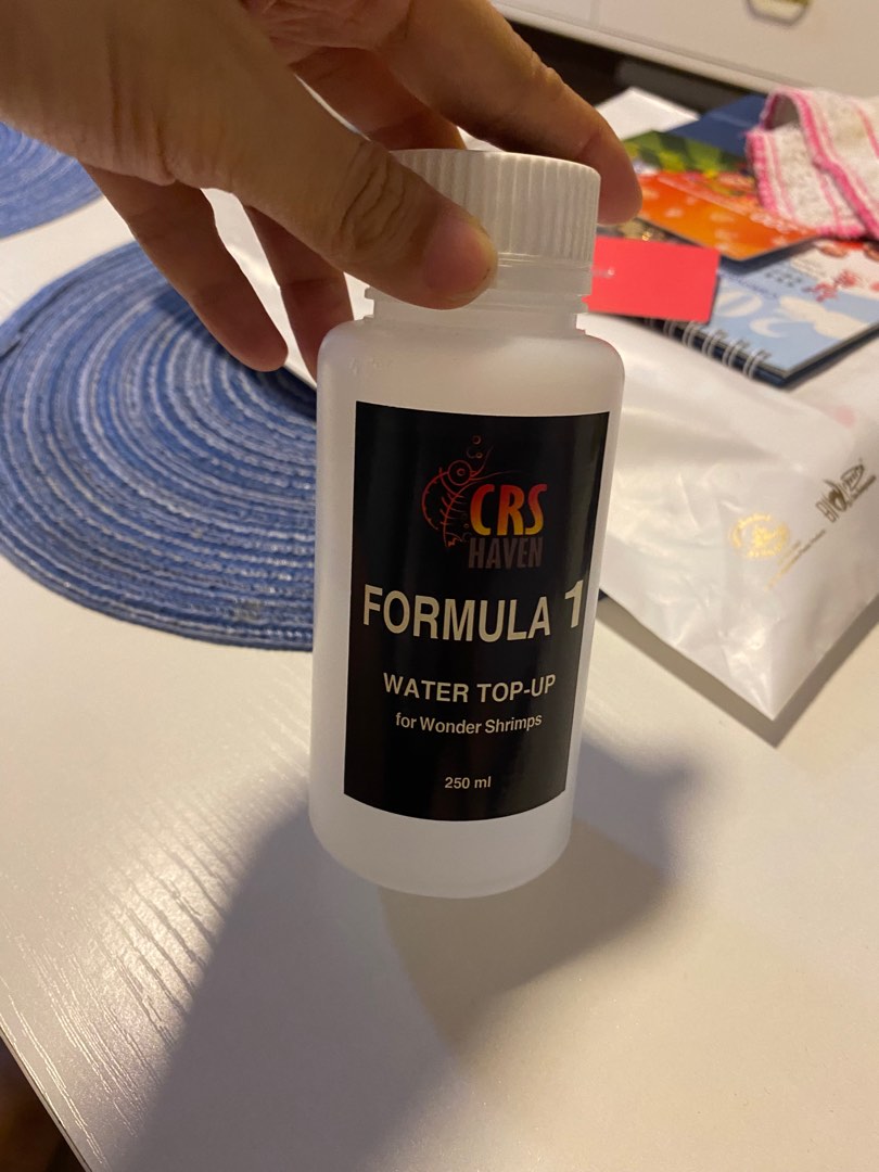 CRS Formula 1 Shrimp Water, Everything Else on Carousell