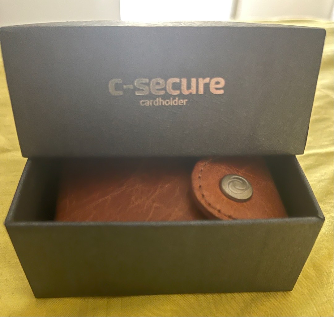 C-Secure Card Holder, Men's Fashion, Watches & Accessories, Wallets ...