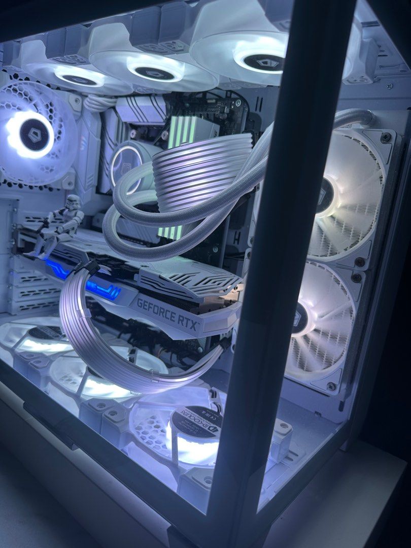 Custom High-End Gaming PC White Themed, Computers & Tech, Desktops on ...