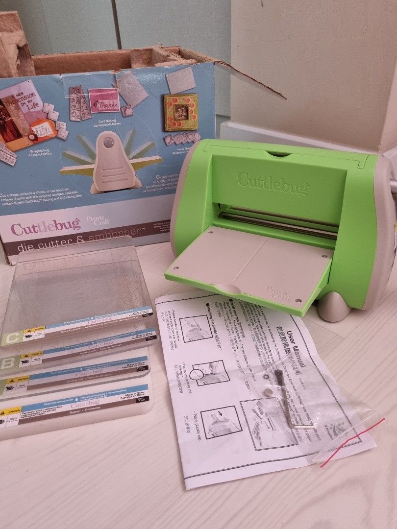 Cuttlebug die cutter & embosser, Hobbies & Toys, Stationery & Craft ...