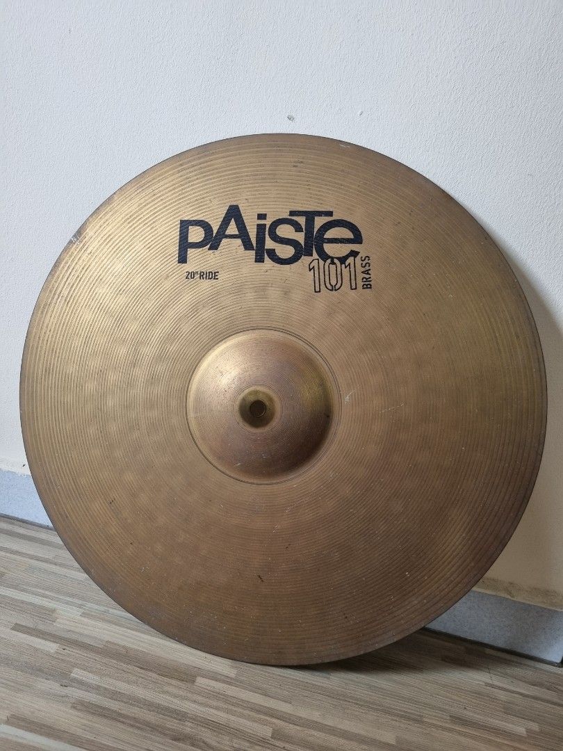 Cymbals and stand, Hobbies & Toys, Music & Media, Musical Instruments ...
