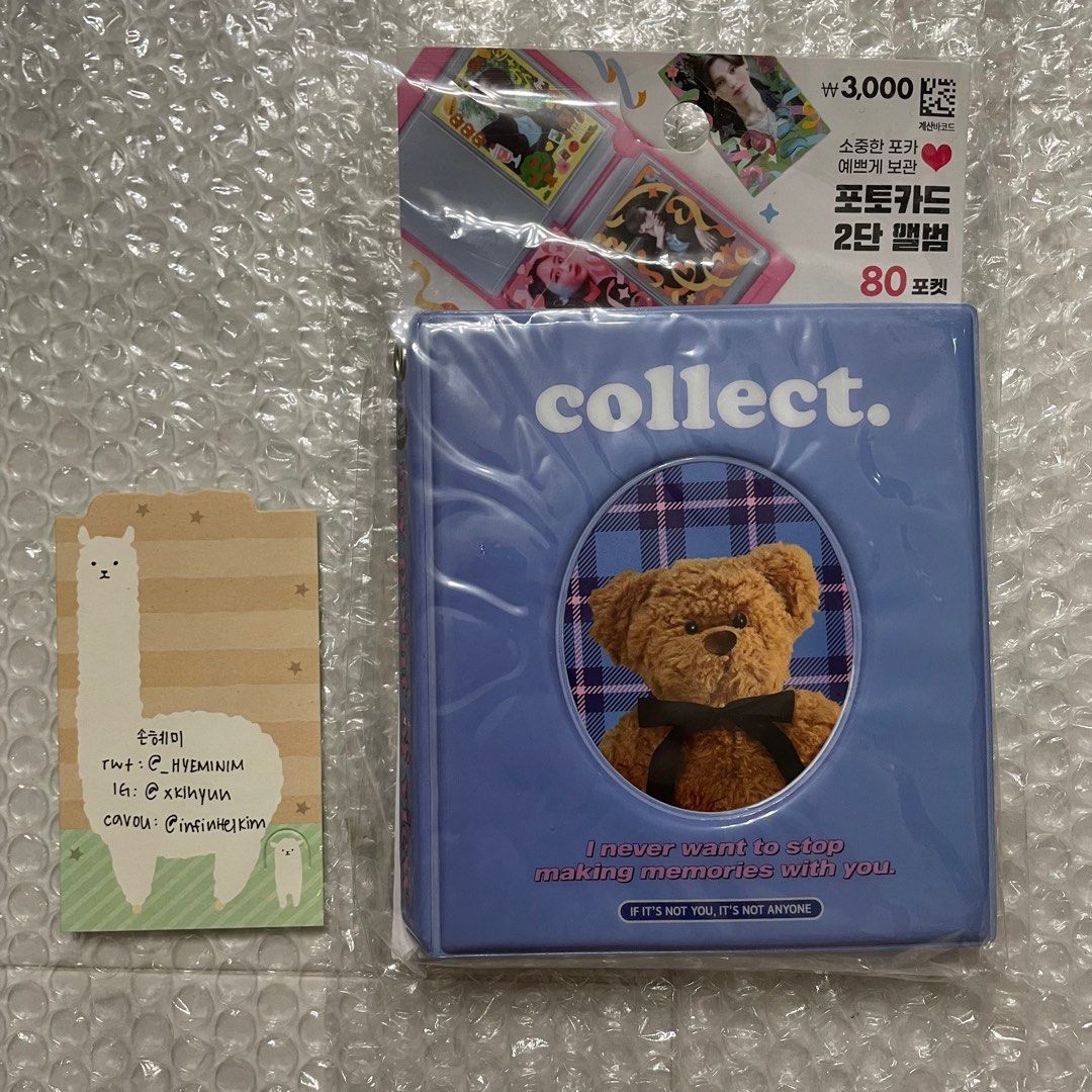 Daiso Korea Photocard Collect Book, Hobbies & Toys, Memorabilia ...