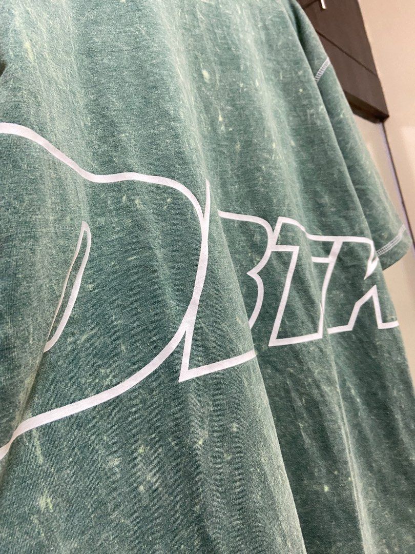 DBTK SLANT ACID WASHED GREEN TEE, Men's Fashion, Tops & Sets, Tshirts ...