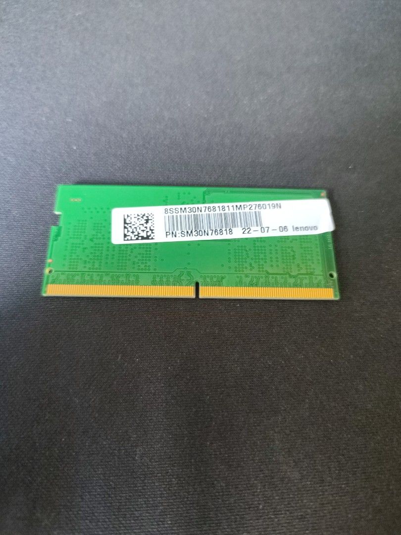 DDR5 4800mhz mobile ram, Computers & Tech, Parts & Accessories, Computer Parts on Carousell