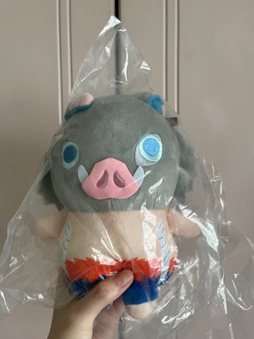 Demon Slayer: Kimetsu no Yaiba - Inosuke plush toy, Hobbies & Toys ...