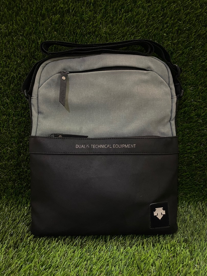 DESCENTE Dualis SLINGBAG, Men's Fashion, Bags, Sling Bags on Carousell