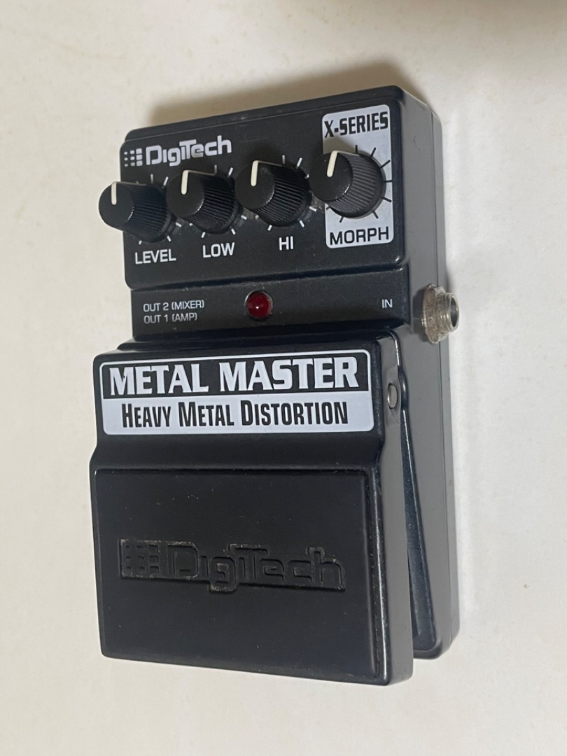 Digitech Metal Master Electric Guitar Effects Pedal, Hobbies & Toys ...