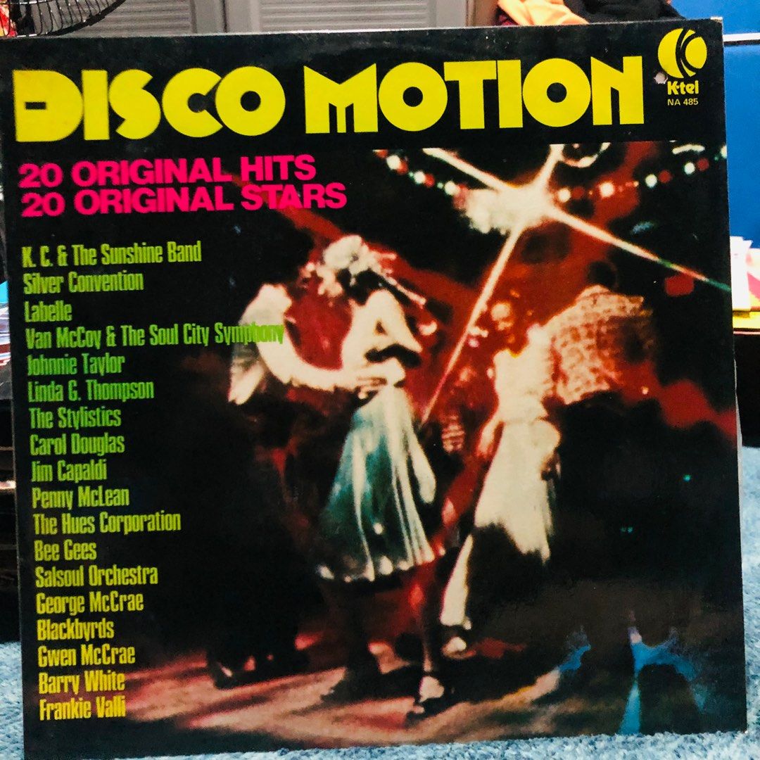 Disco Motion Vinyl Record, Hobbies & Toys, Music & Media, Vinyls on ...