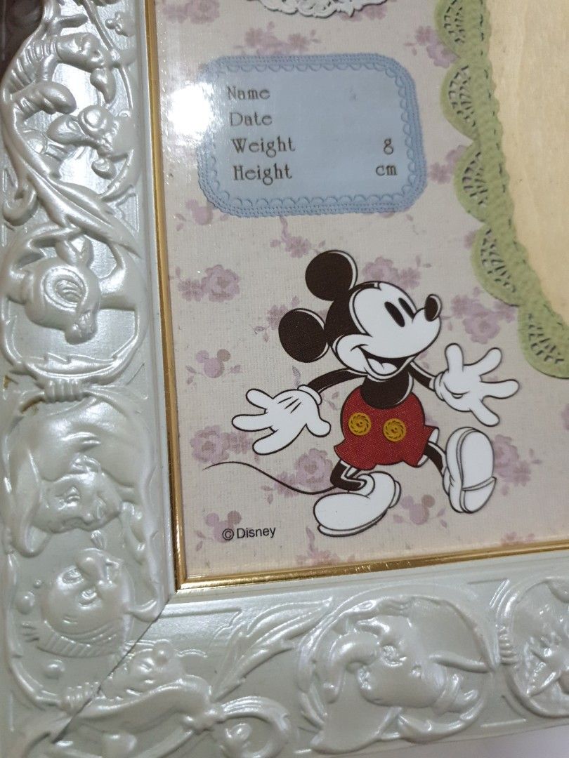 Disney characters photo frame, Furniture & Home Living, Home Decor ...