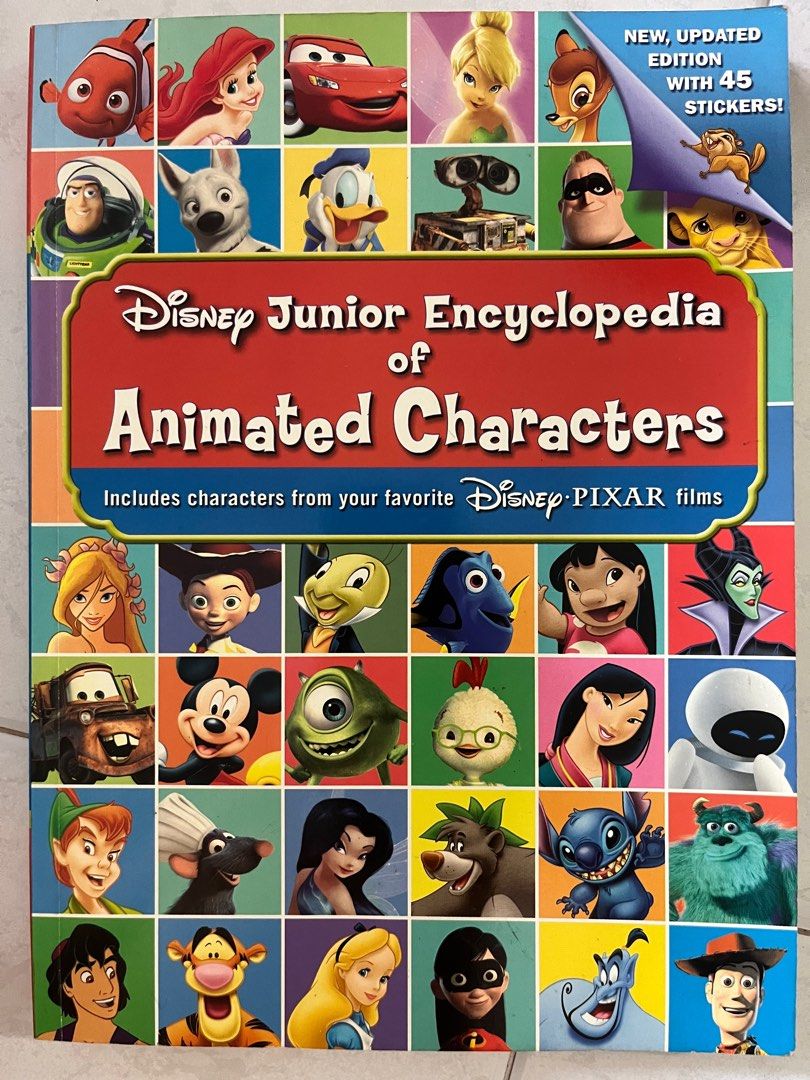 Disney Junior Encyclopaedia of Animated Characters, Hobbies & Toys ...