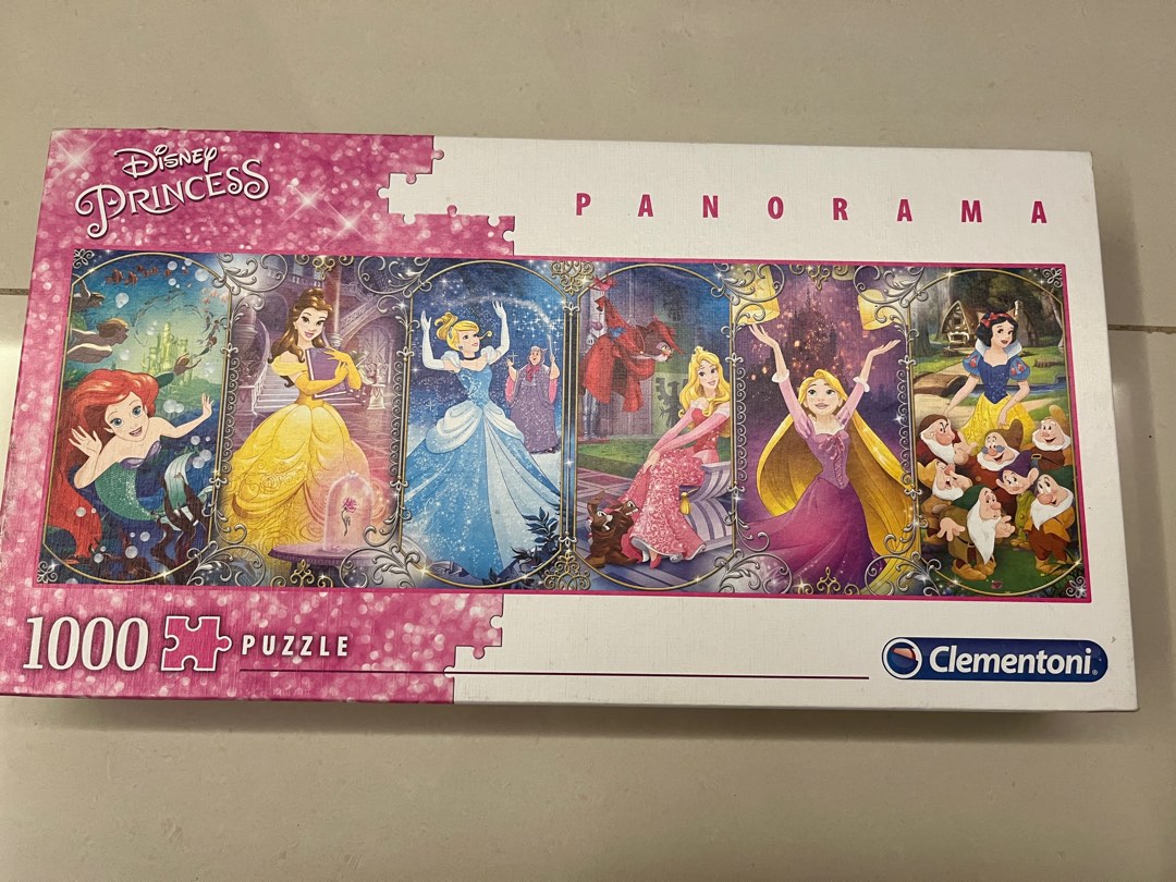 Disney Princess 1000 piece Jigsaw Puzzle, Hobbies & Toys, Toys & Games ...