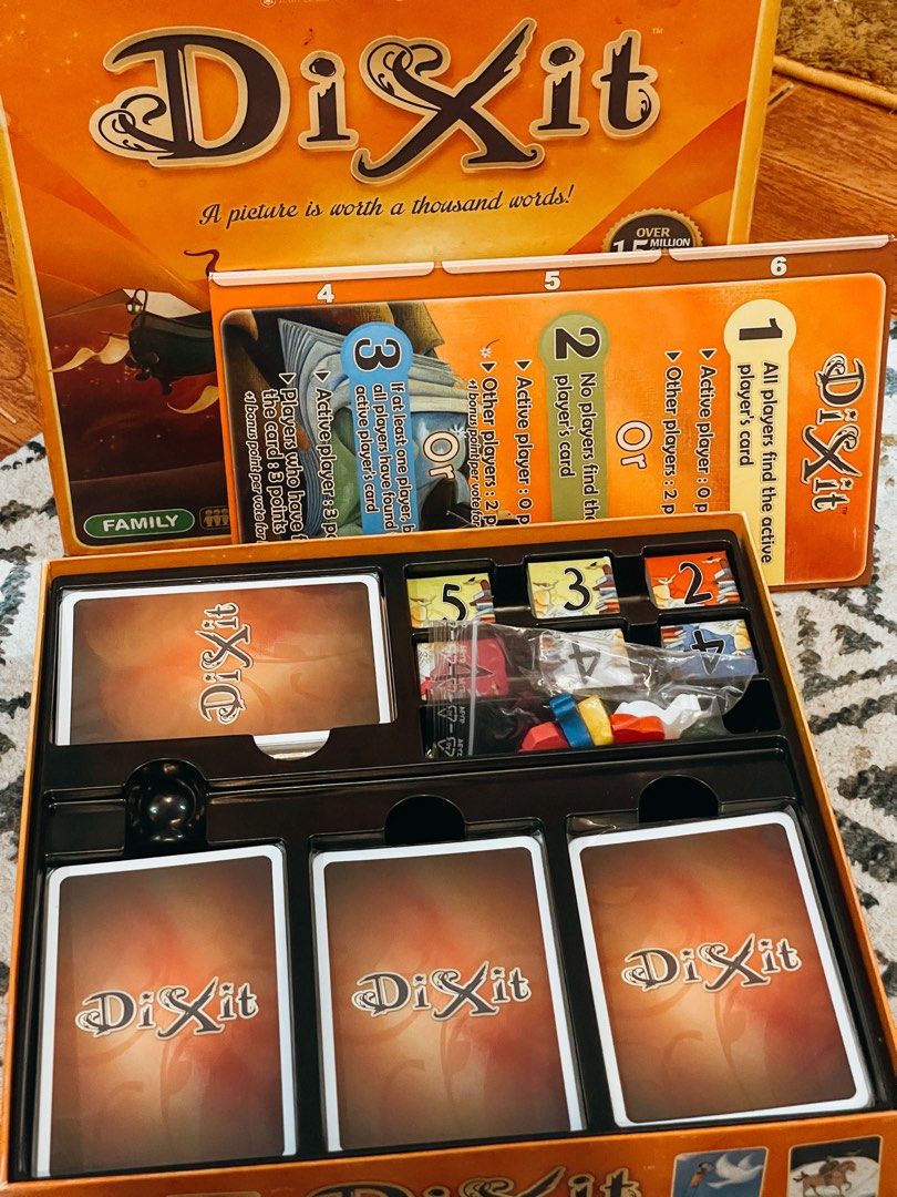 DIXIT board game, Hobbies & Toys, Toys & Games on Carousell