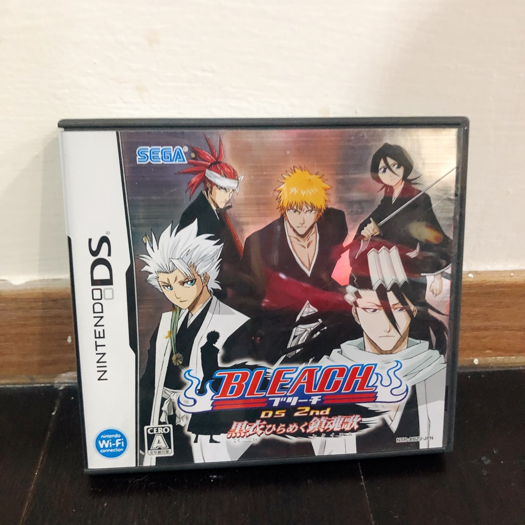 DS日版遊戲- BLEACH 死神 DS 2nd 黑衣閃耀鎮魂歌 遊戲片, 電玩遊戲相關, 電玩、電腦遊戲軟體, 其他電玩遊戲在旋轉拍賣