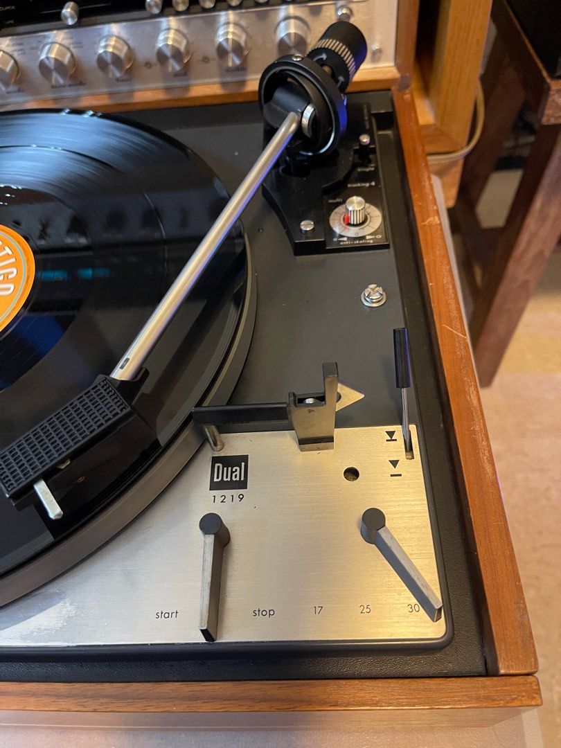 Dual 1219 Automatic Turntable made in Germany fully functional, Audio ...