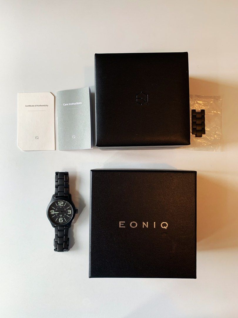 EONIQ Navigator Pilot Automatic Watch, 名牌, 手錶 - Carousell