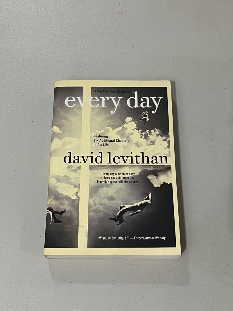 Every Day by David Levithan, Hobbies & Toys, Books & Magazines, Fiction ...