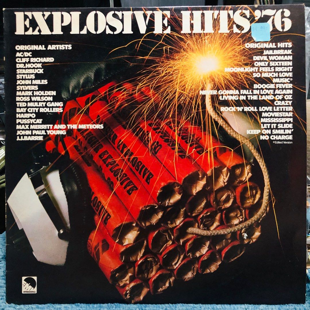 Explosive Hits Vinyl Record, Hobbies & Toys, Music & Media, Vinyls on ...