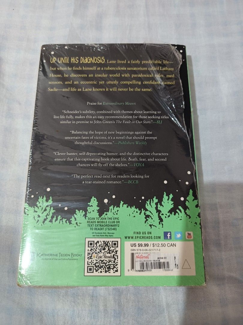 Extraordinary Means - Robyn Schneider, Hobbies & Toys, Books ...