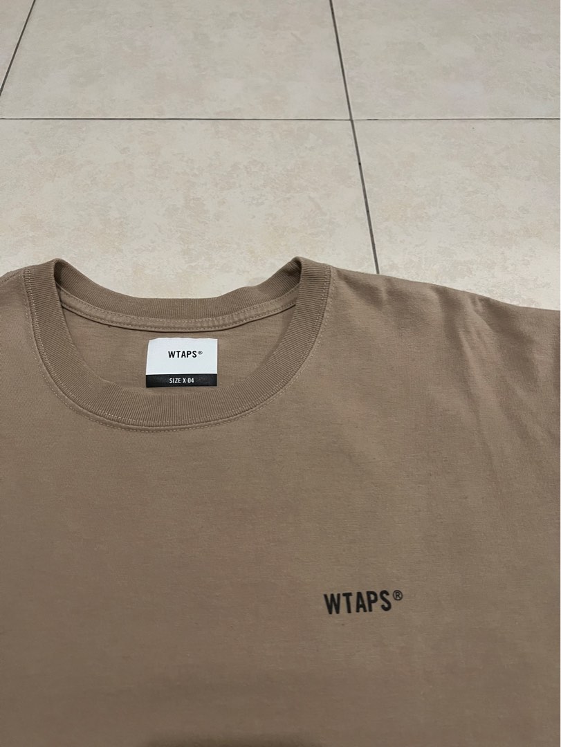 FAST DEAL $80 Wtaps stencil tee, Men's Fashion, Tops & Sets, Tshirts & Polo Shirts on Carousell