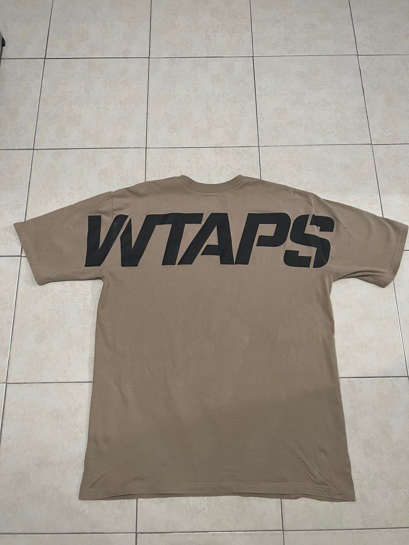 FAST DEAL $80 Wtaps stencil tee, Men's Fashion, Tops & Sets, Tshirts & Polo Shirts on Carousell