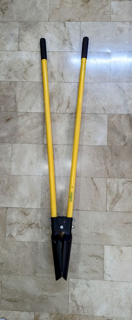 Fiberglass Post Hole Digger Expert Gardener with Vinyl End Grip ...
