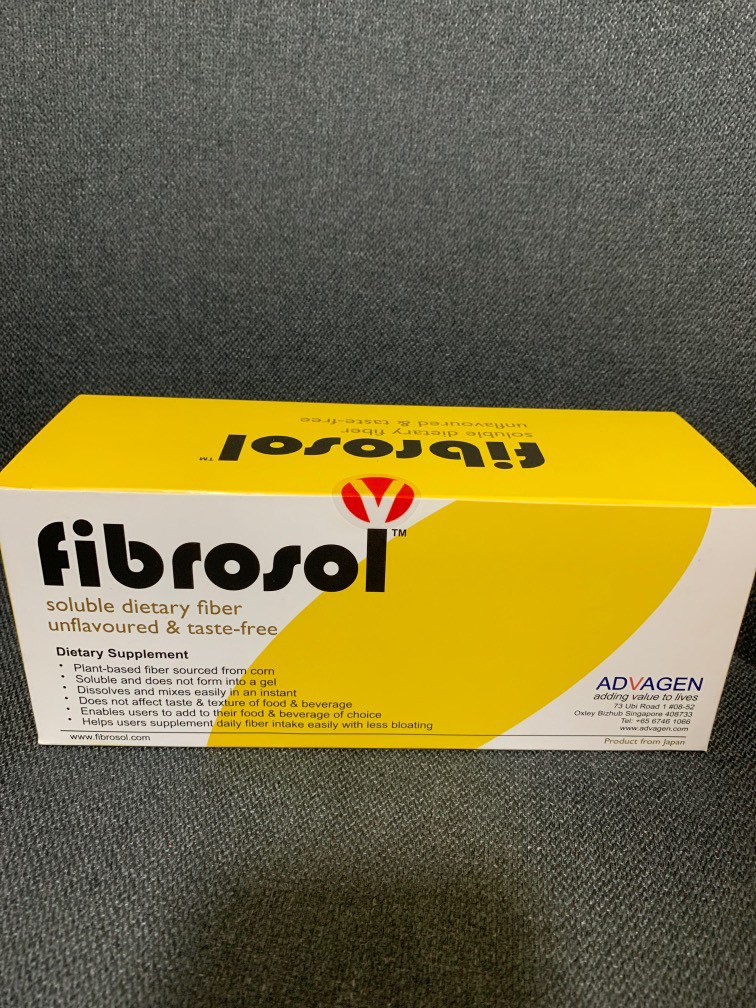 Fibrosol brand new 30 x 5g satchets fibre supplement, Health ...