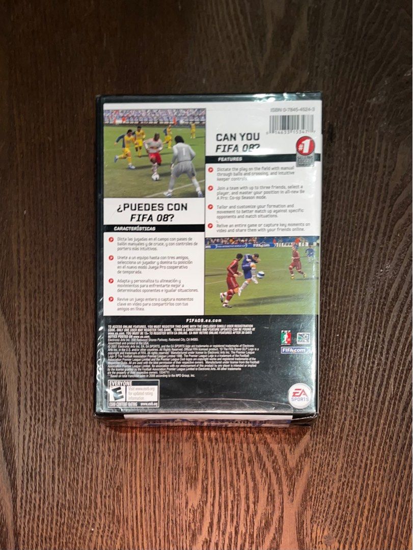 FIFA 08 Soccer Pc Dvd Original sealed box, Video Gaming, Video Games ...